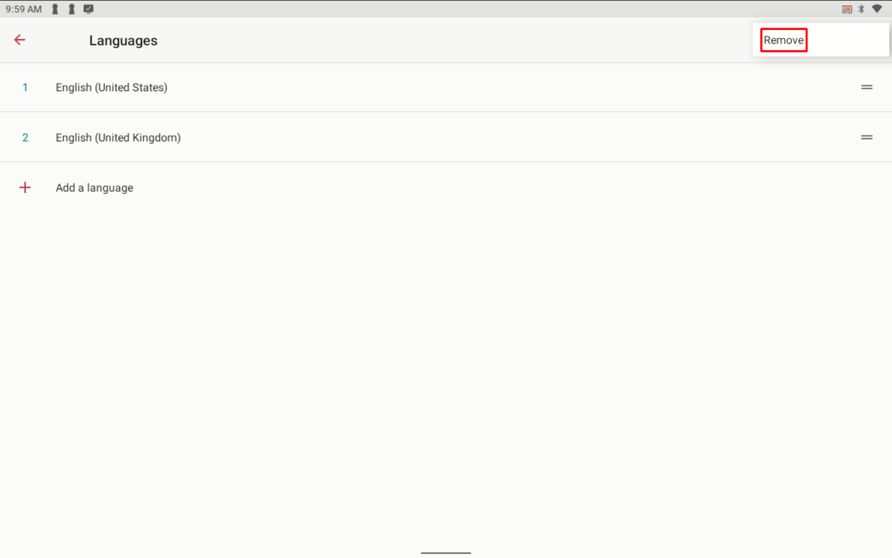 Setting Android Keyboard Settings - EZEEPos Solution