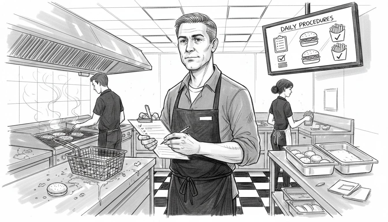 Fast food operations checklist for UK restaurants 2026